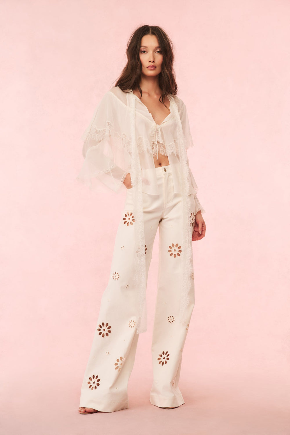 Carolette Pant Optic White – CURIO at Faena Bazaar